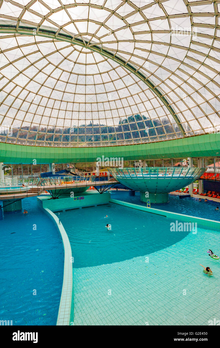 Slovenia Lasko Thermal center Stock Photo - Alamy