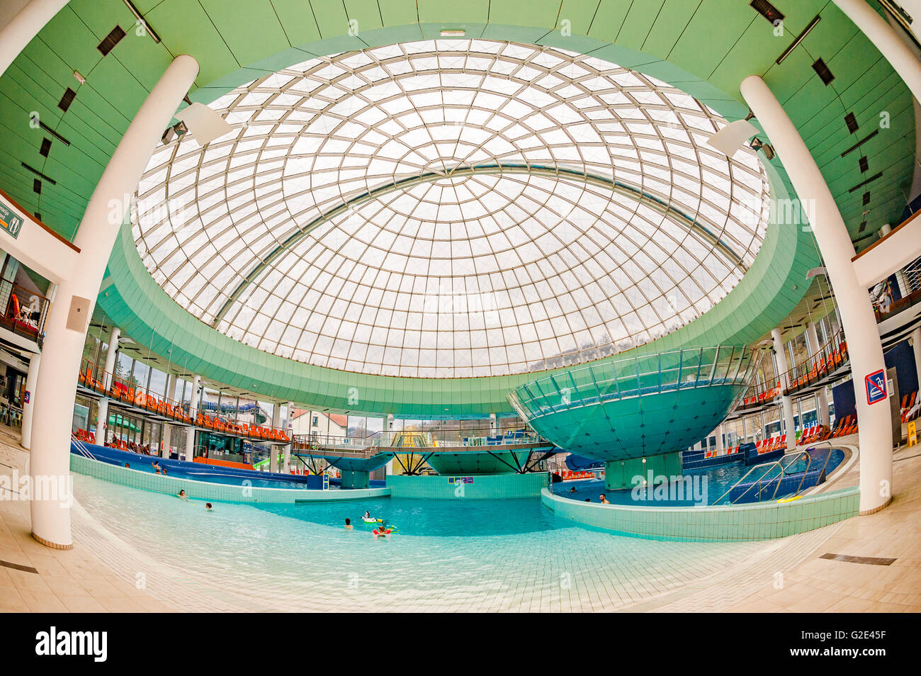 Slovenia Lasko Thermal center Stock Photo - Alamy