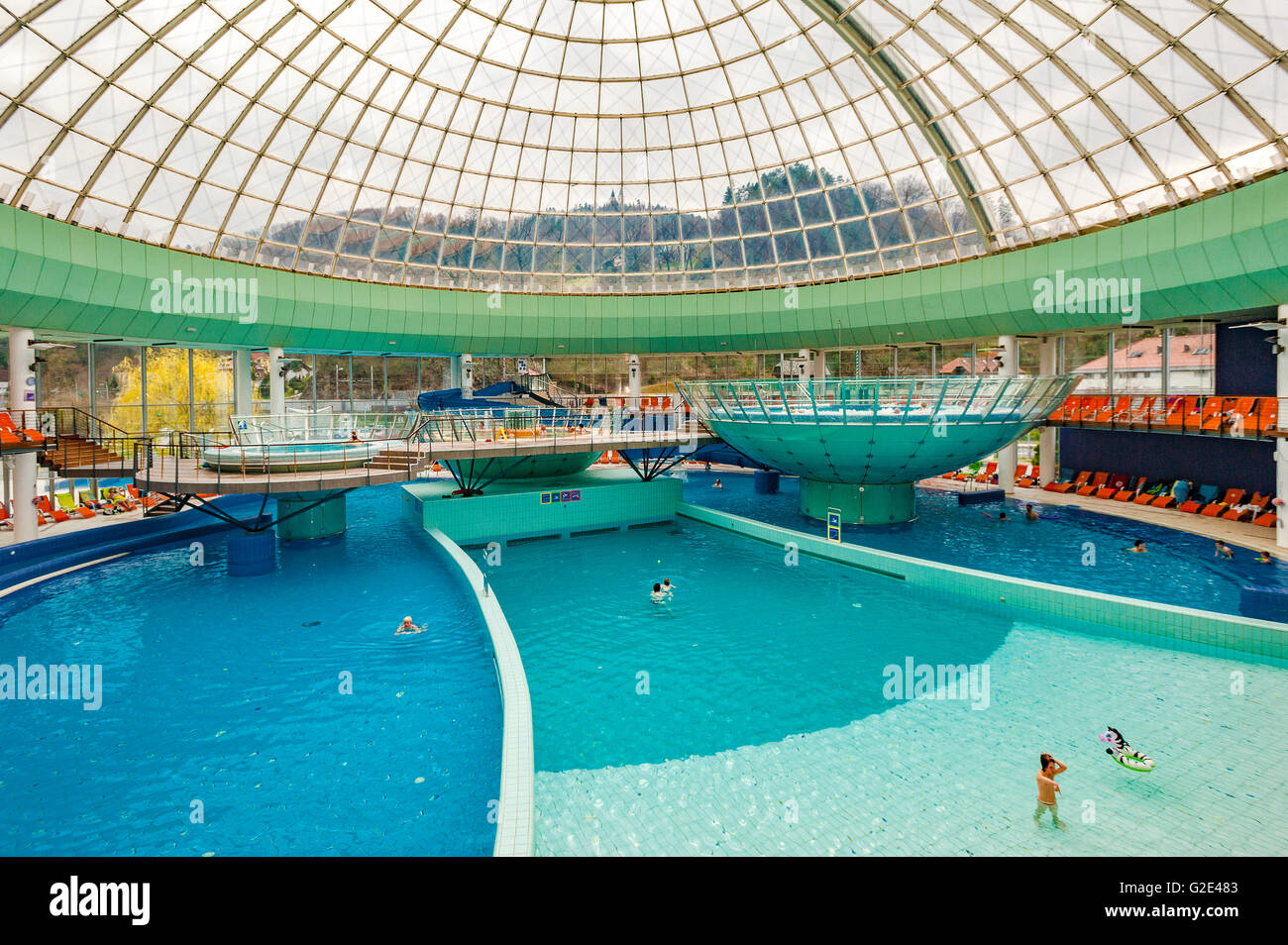 Slovenia Lasko Thermal center Stock Photo - Alamy