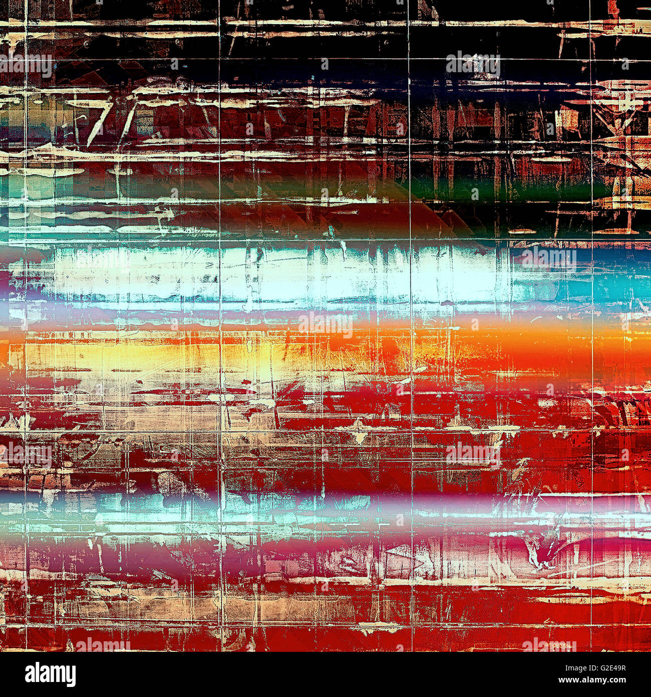 Old school background or texture with vintage style grunge elements and ...