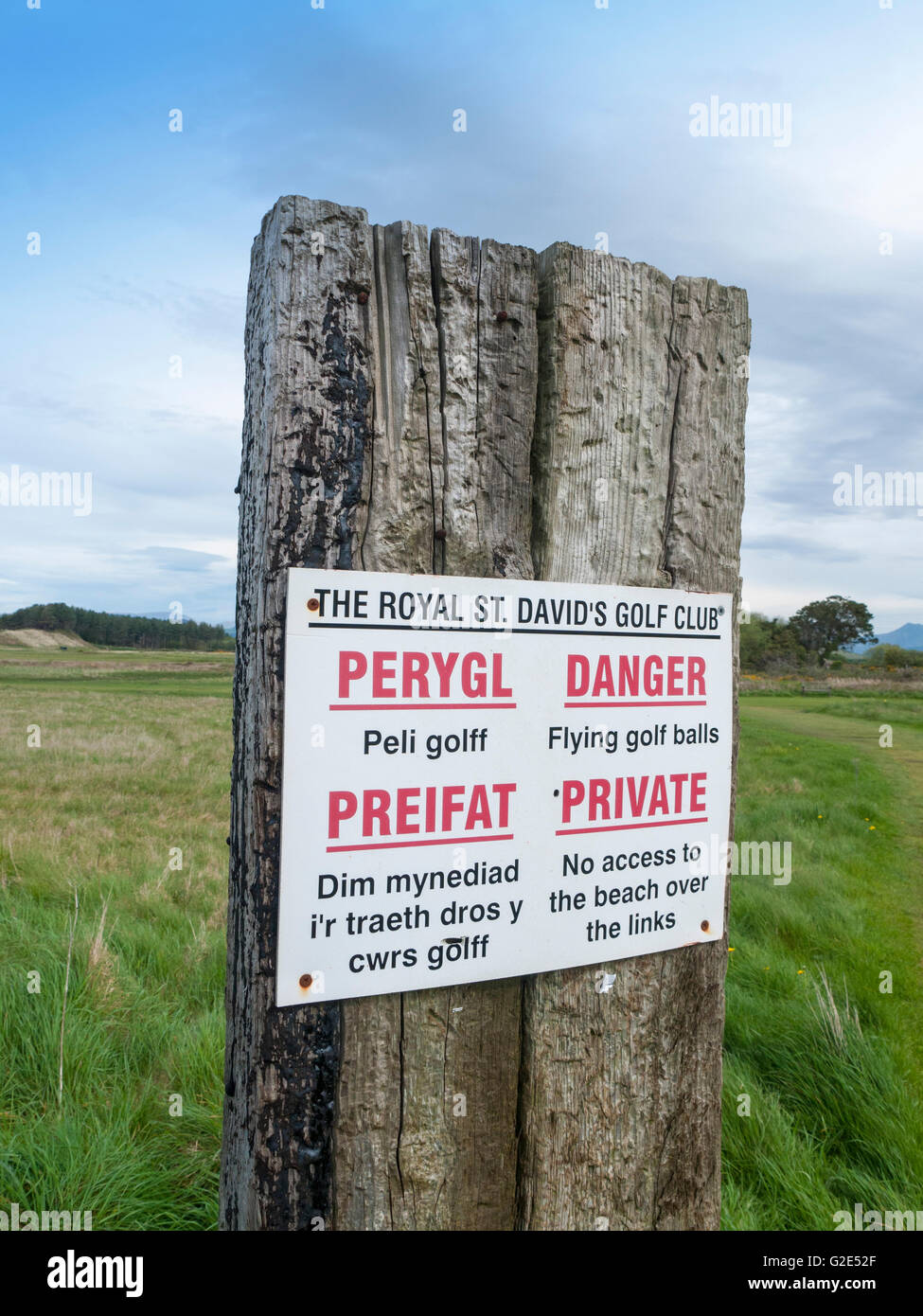 Funny golf signs hi-res stock photography and images - Alamy