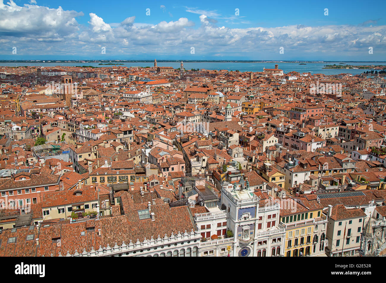 Aerial view of the Venice city, Italy Stock Photo - Alamy