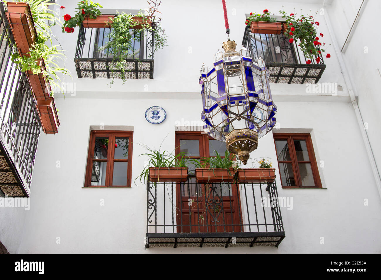 Spanish window box hi-res stock photography and images - Alamy