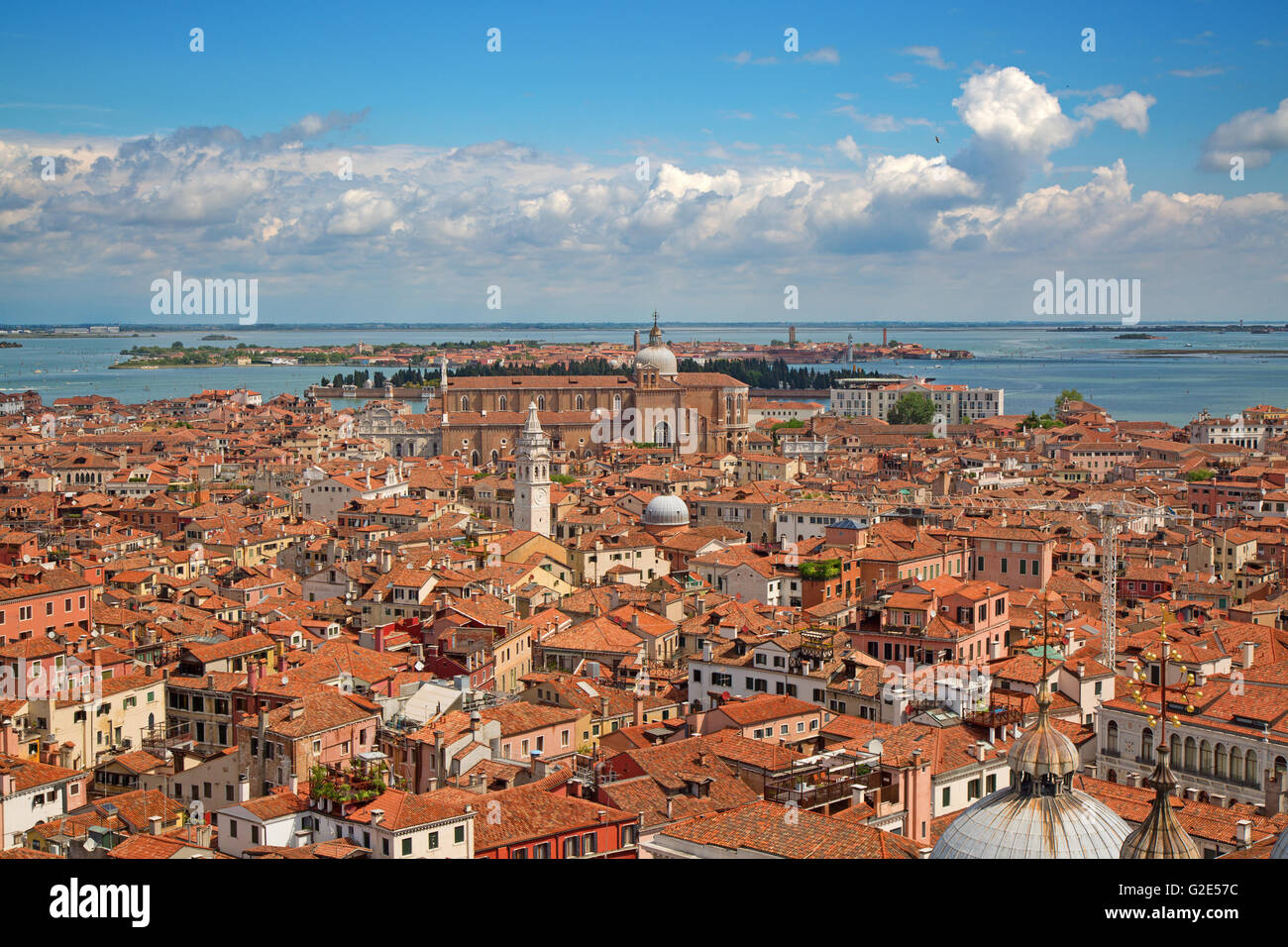 Aerial view of the Venice city, Italy Stock Photo - Alamy