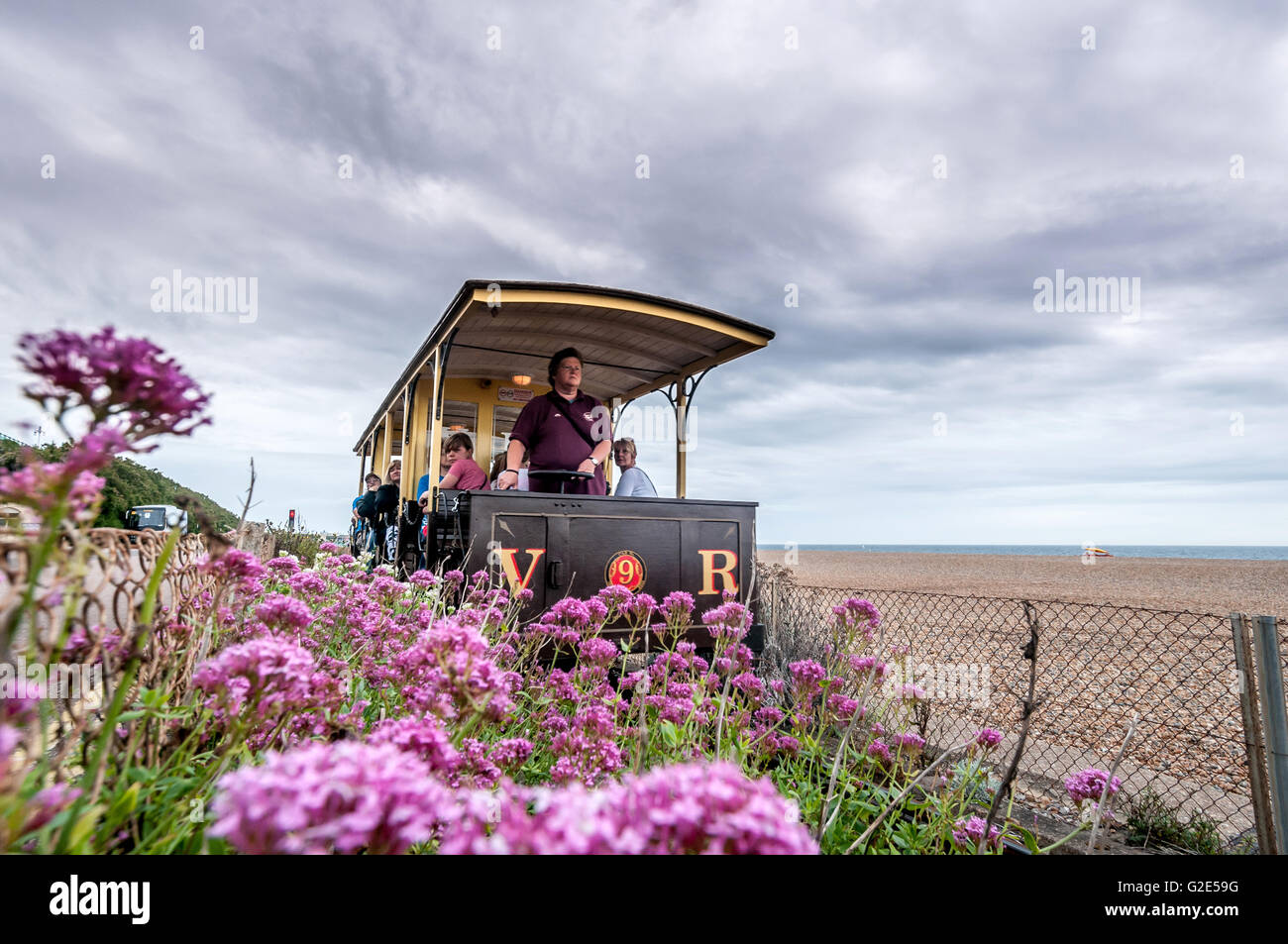 Brighton seafront electric railway hi-res stock photography and images ...