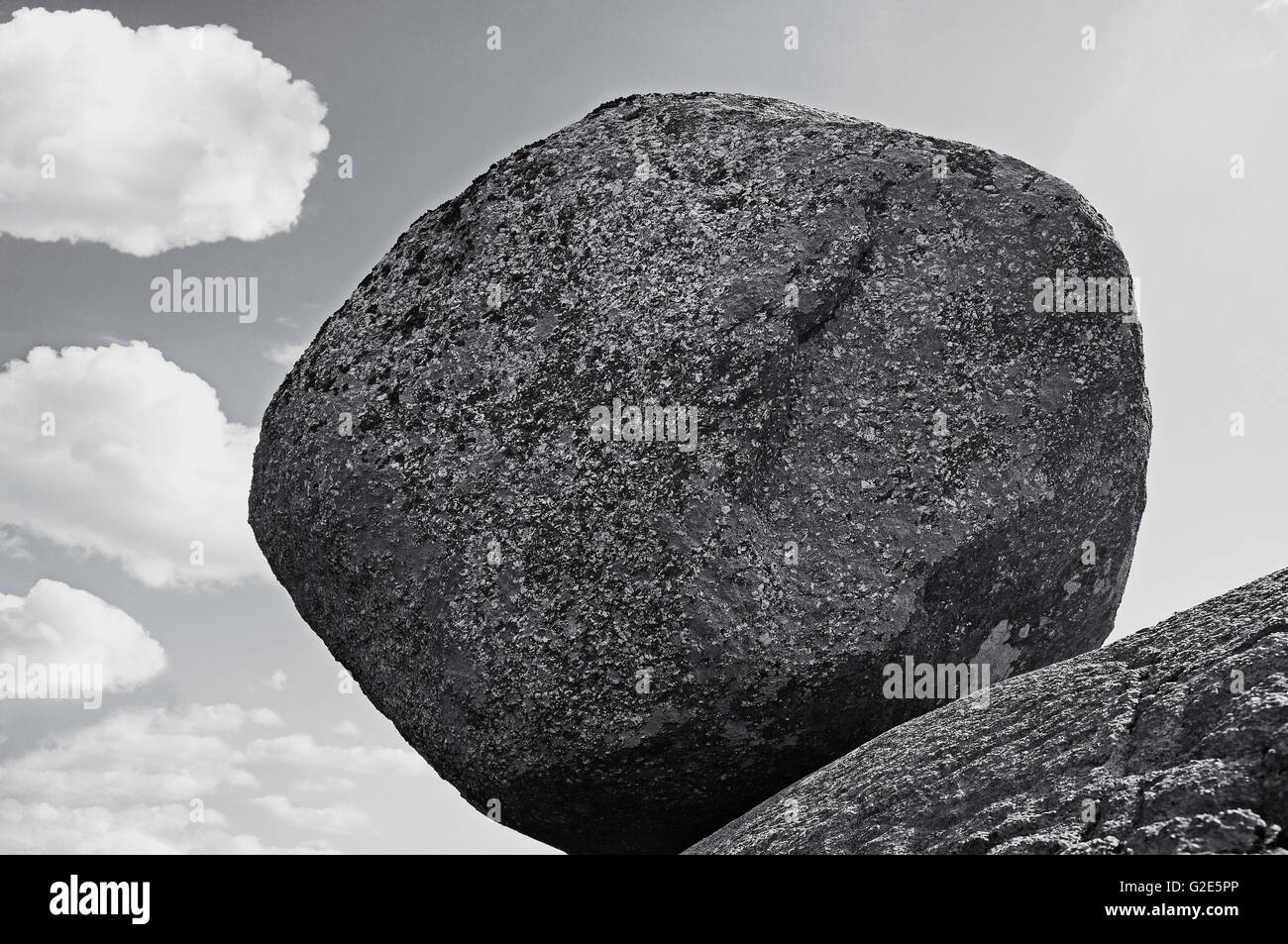 Bubble Rock, Acadia National Park, Maine, USA Stock Photo - Alamy
