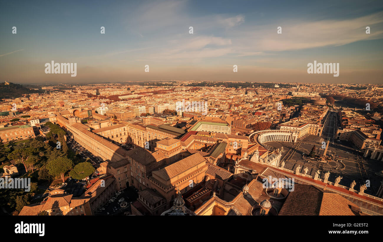 Aerial view of vatican city hi-res stock photography and images - Alamy