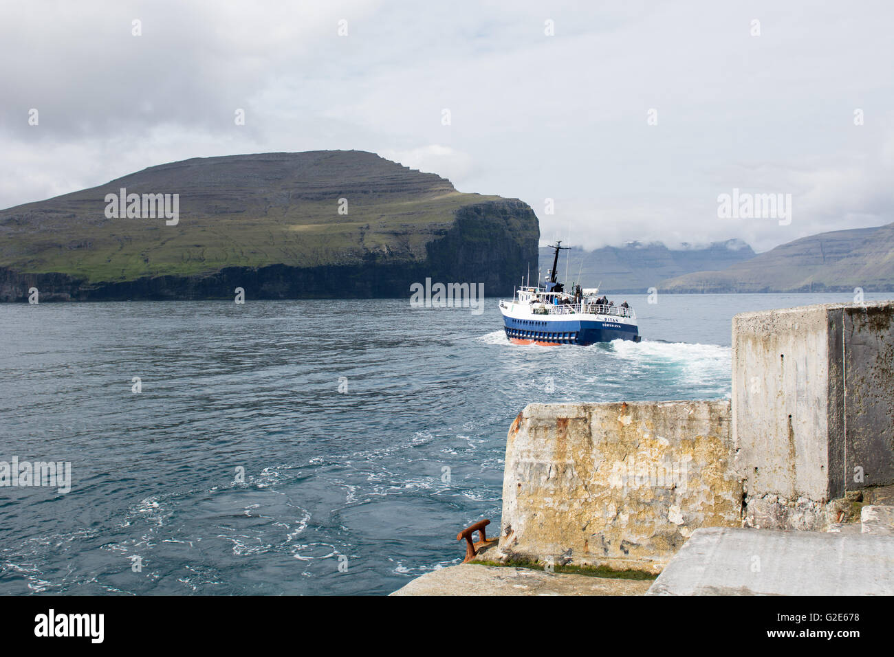 Ferry to the faroe islands hi-res stock photography and images - Alamy