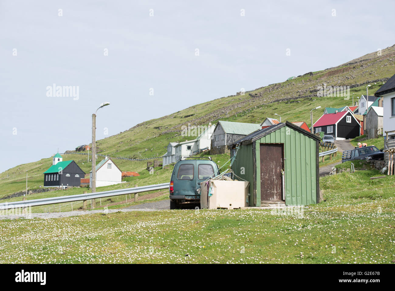 Kirkja faroe islands hi-res stock photography and images - Alamy
