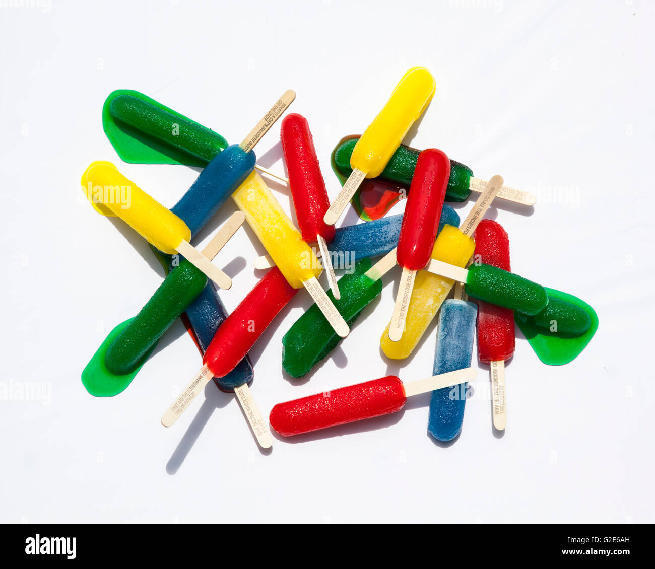Popsicles melting hi-res stock photography and images - Alamy