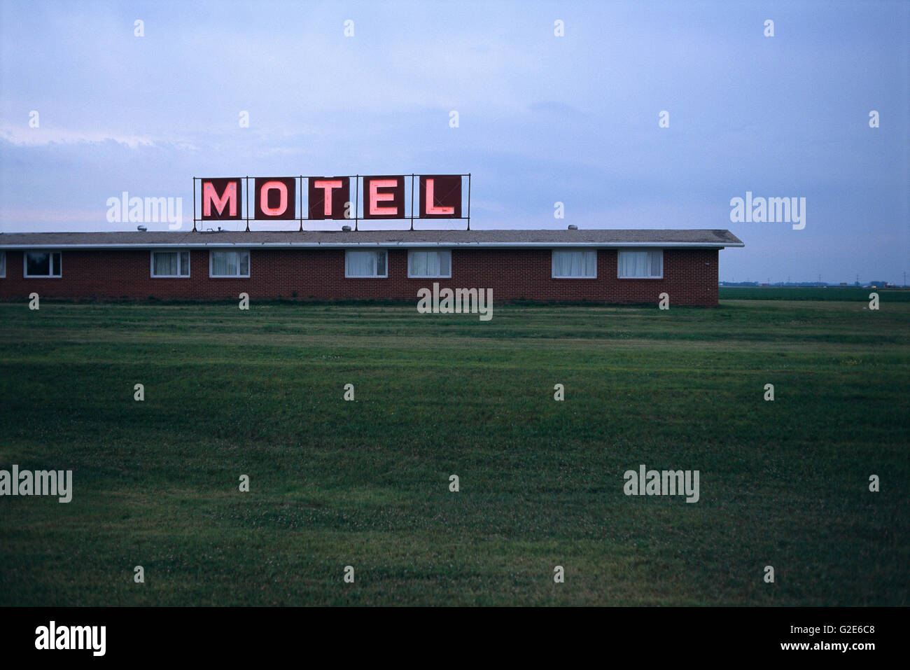 Brick motel hi-res stock photography and images - Alamy