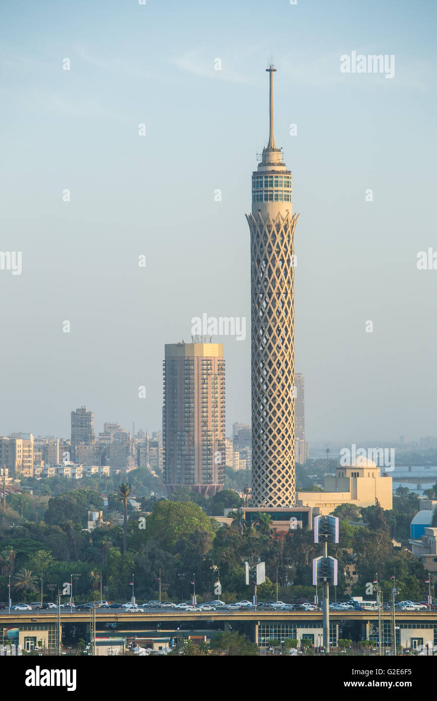 Zamalek island cairo hi-res stock photography and images - Alamy
