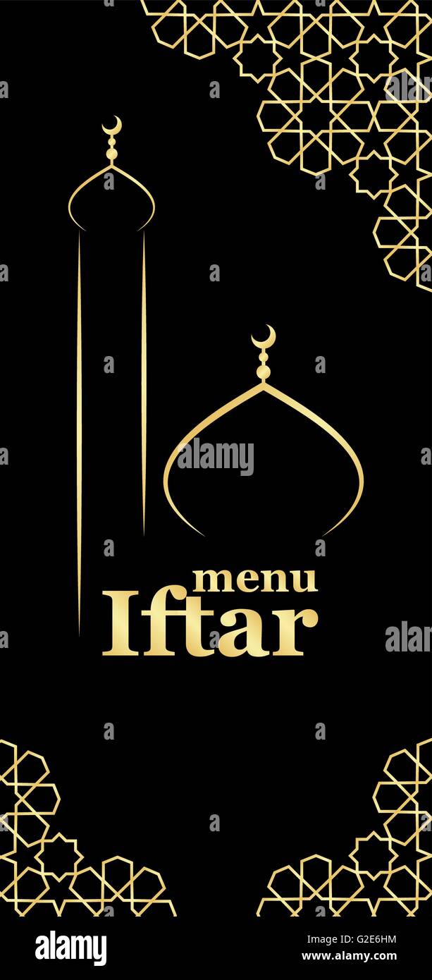 Evening menu Stock Vector Images - Alamy