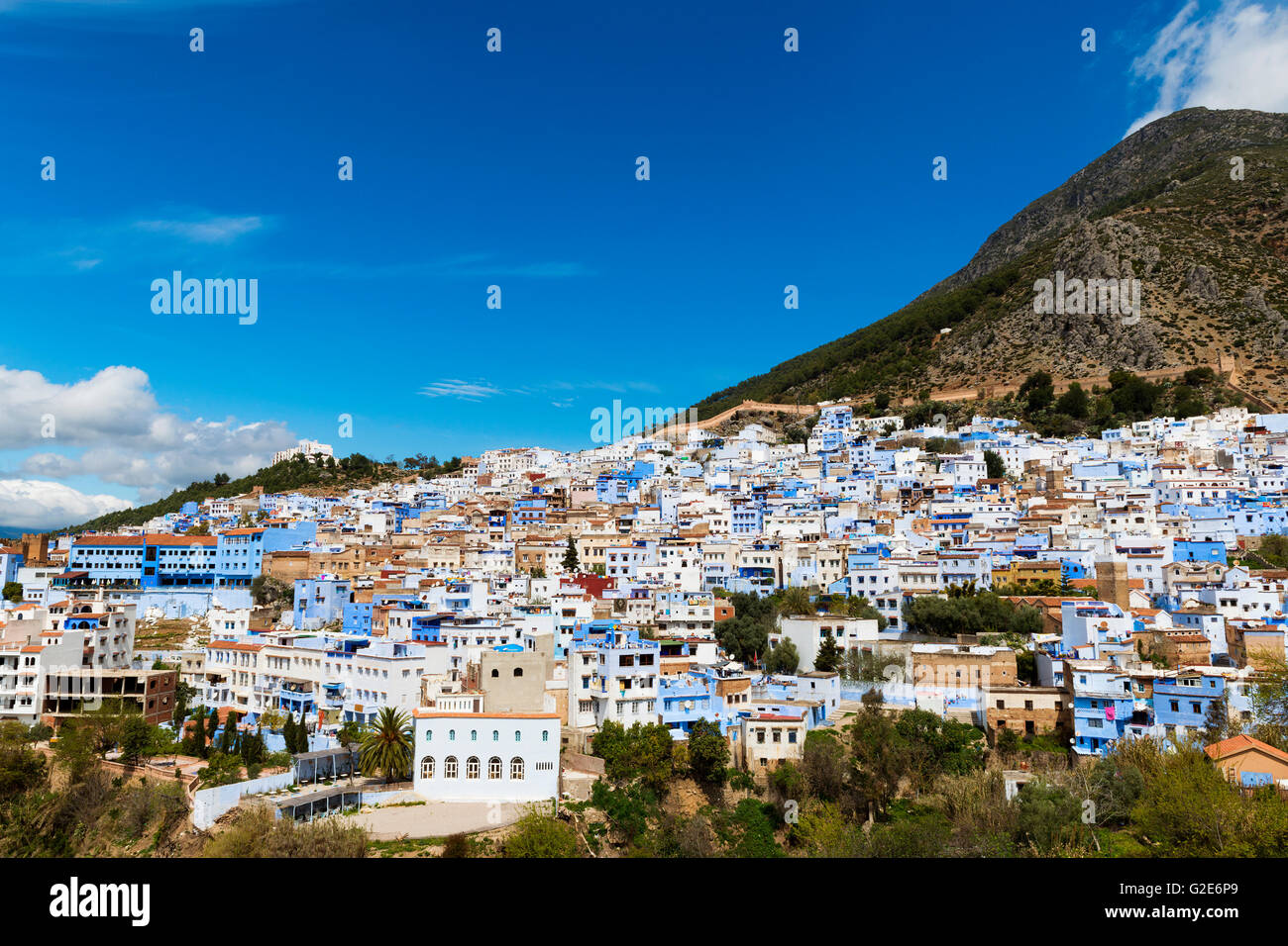 Chefchaouen city view hi-res stock photography and images - Alamy