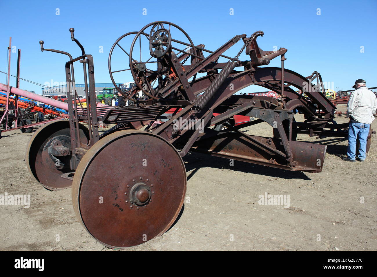 Grader at auction sale hi-res stock photography and images - Alamy