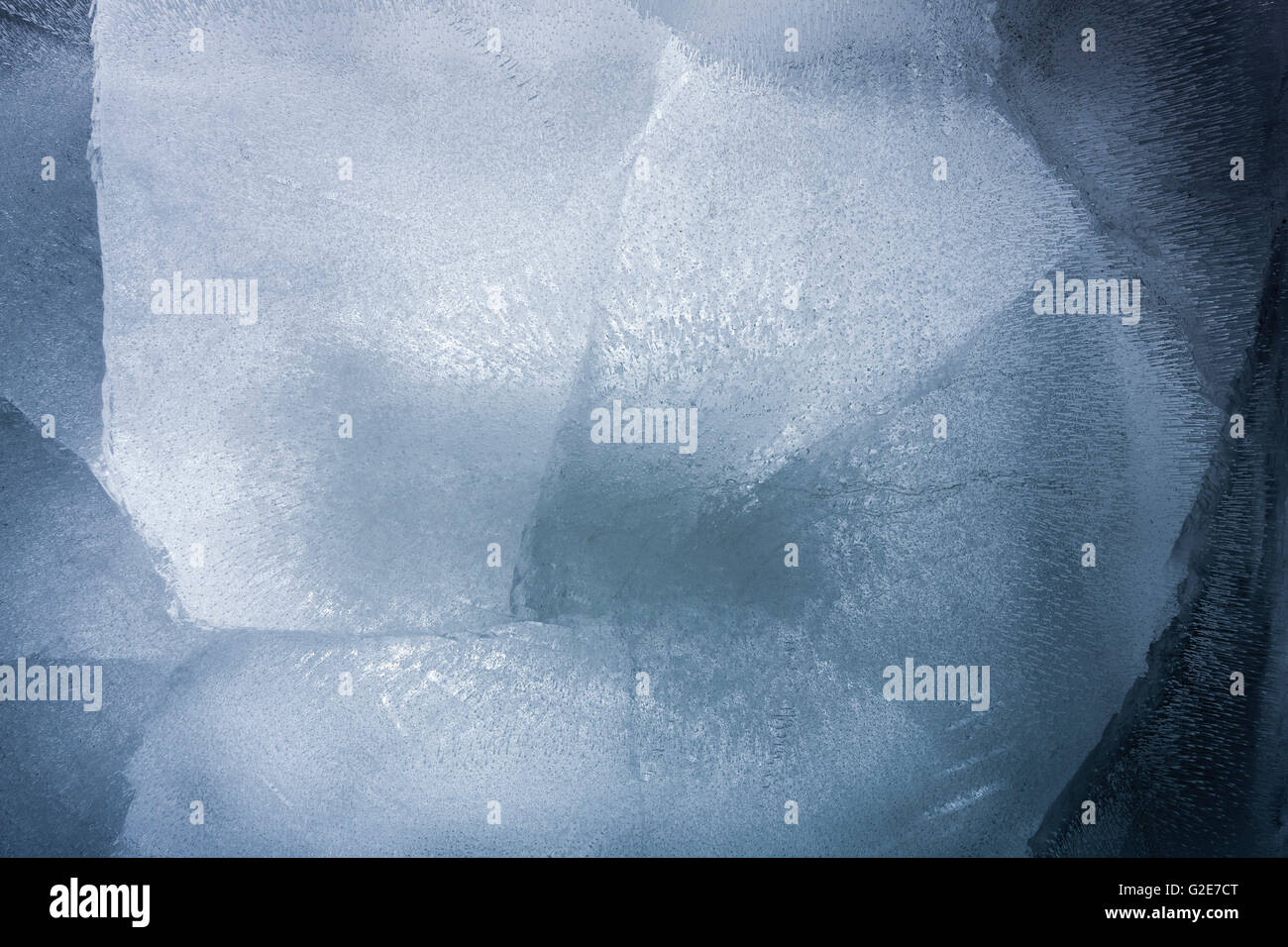 Block of Ice, Close Up Stock Photo - Alamy