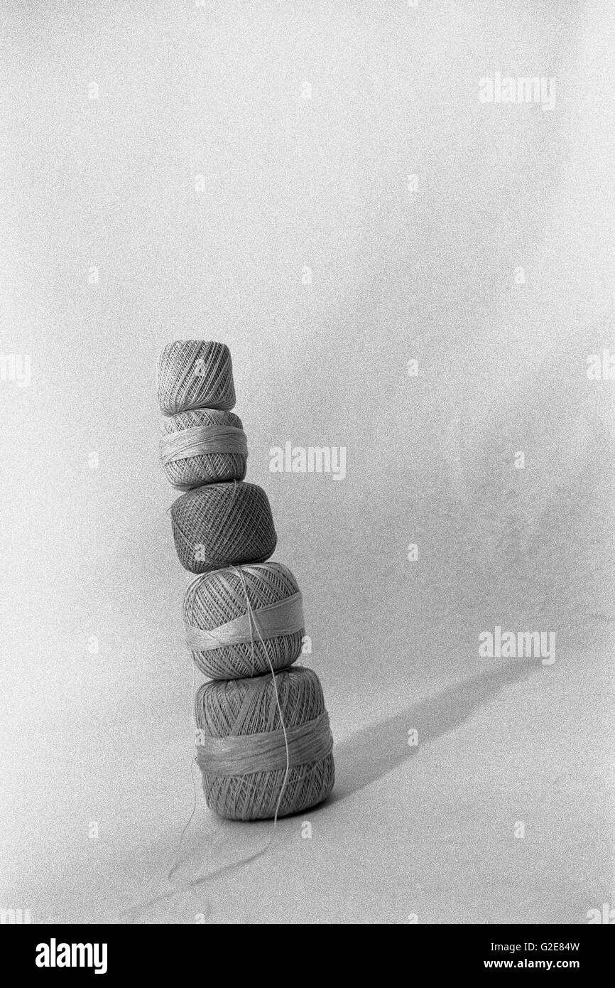 Tower of Thread Stock Photo - Alamy