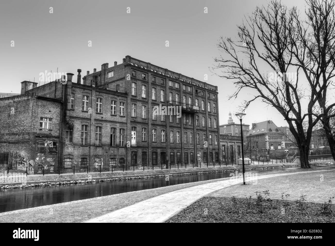 Old Factory Building Stock Photo - Alamy
