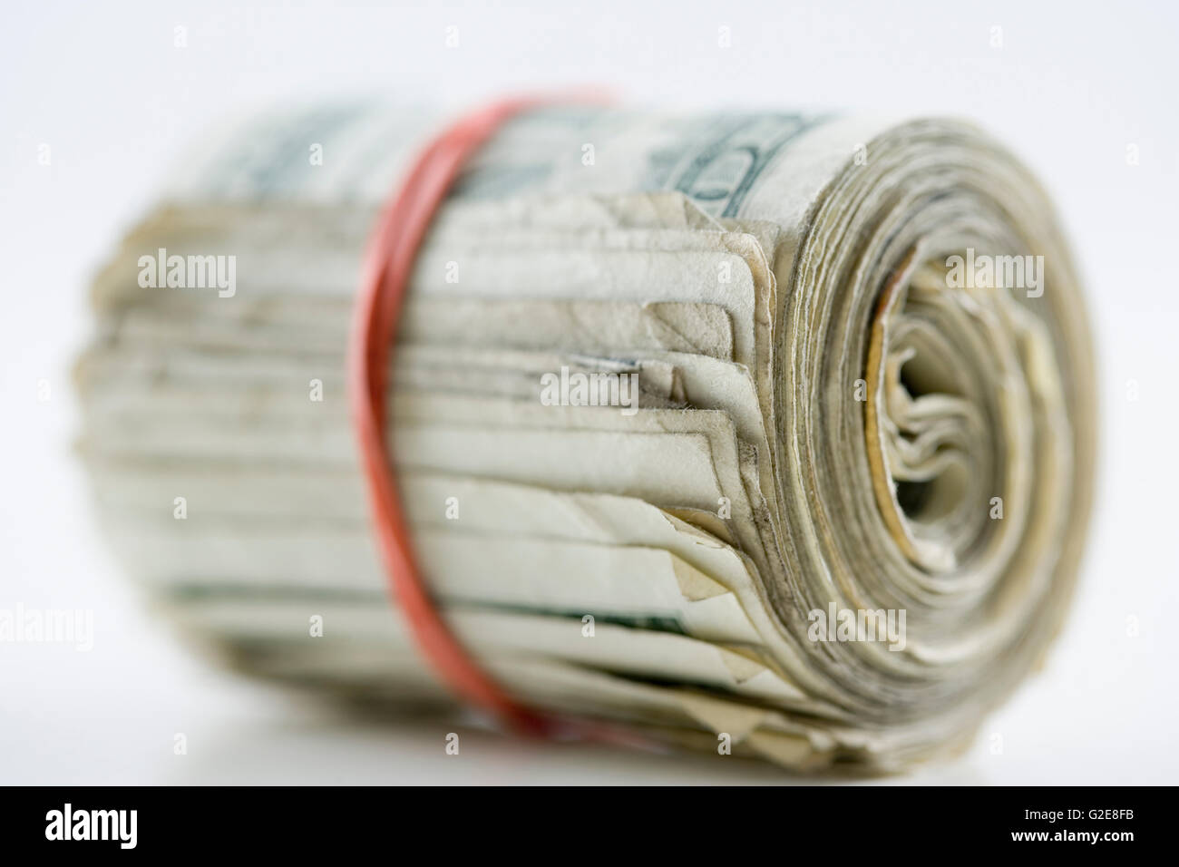 Roll of Money Stock Photo - Alamy