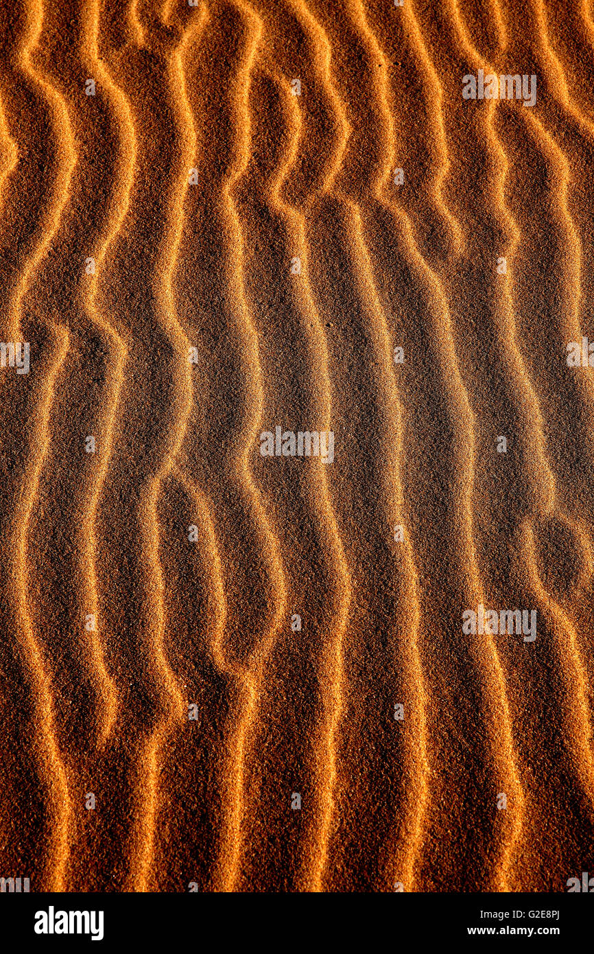 Furrows in Beach Sand Stock Photo - Alamy