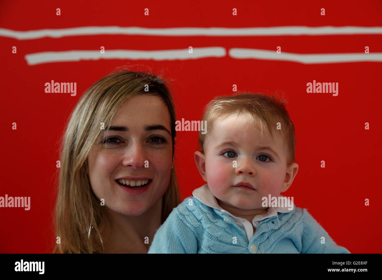 Mother and Son, Portrait Stock Photo - Alamy