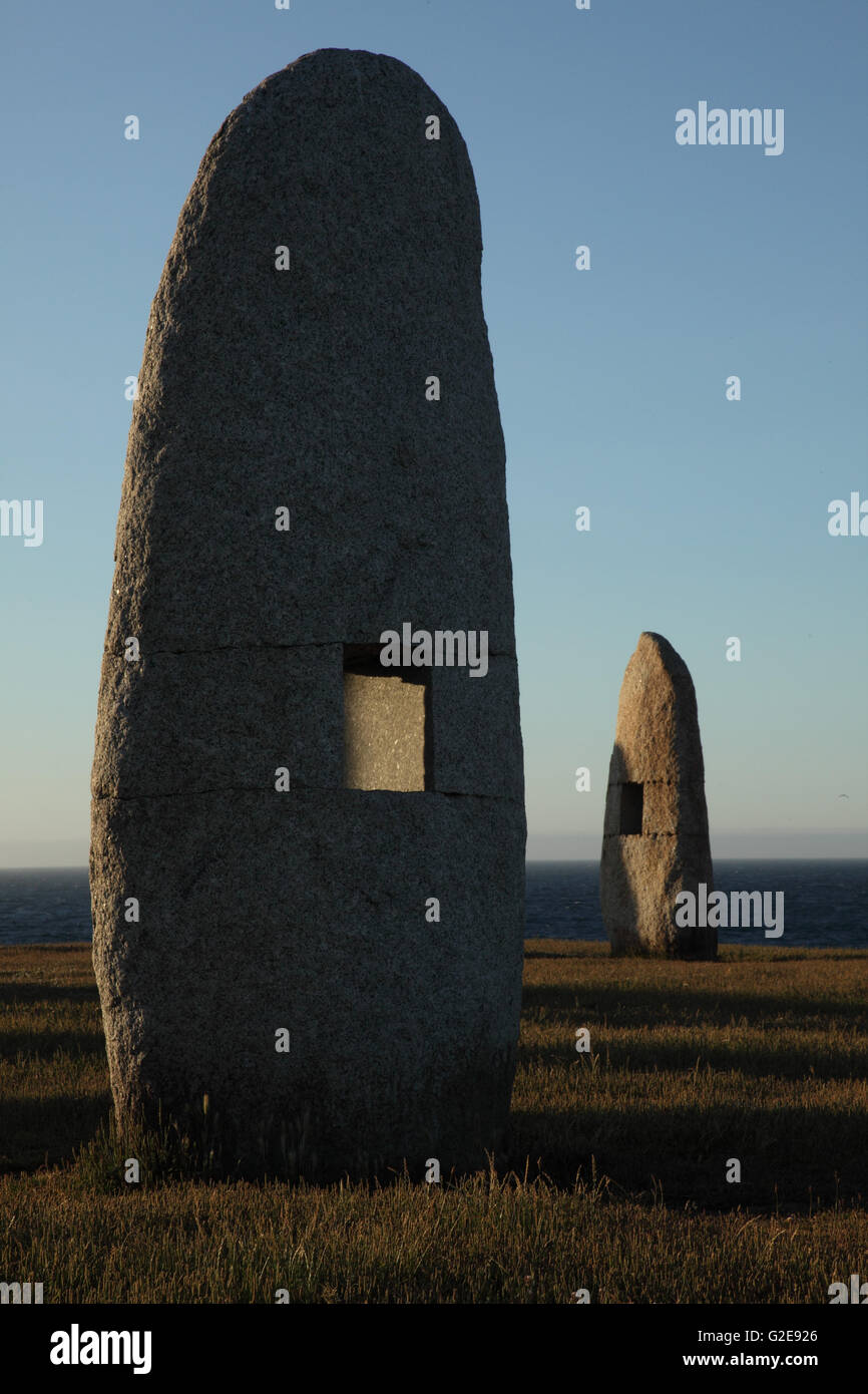 Menhir stone hi-res stock photography and images - Alamy