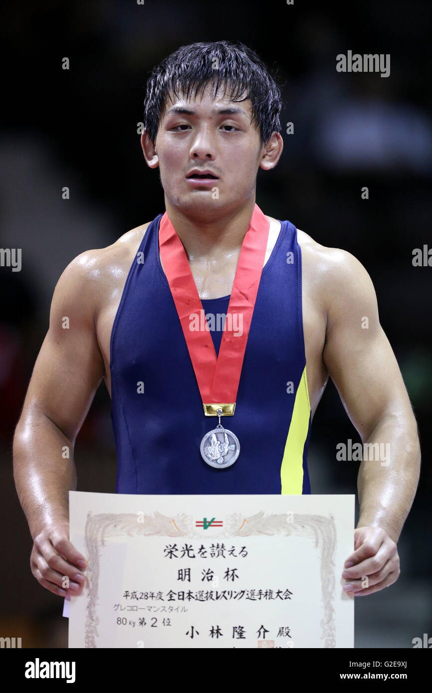 nd Yoyogi Gymnasium, Tokyo, Japan. 27th May, 2016. Ryusuke Kobayashi ...