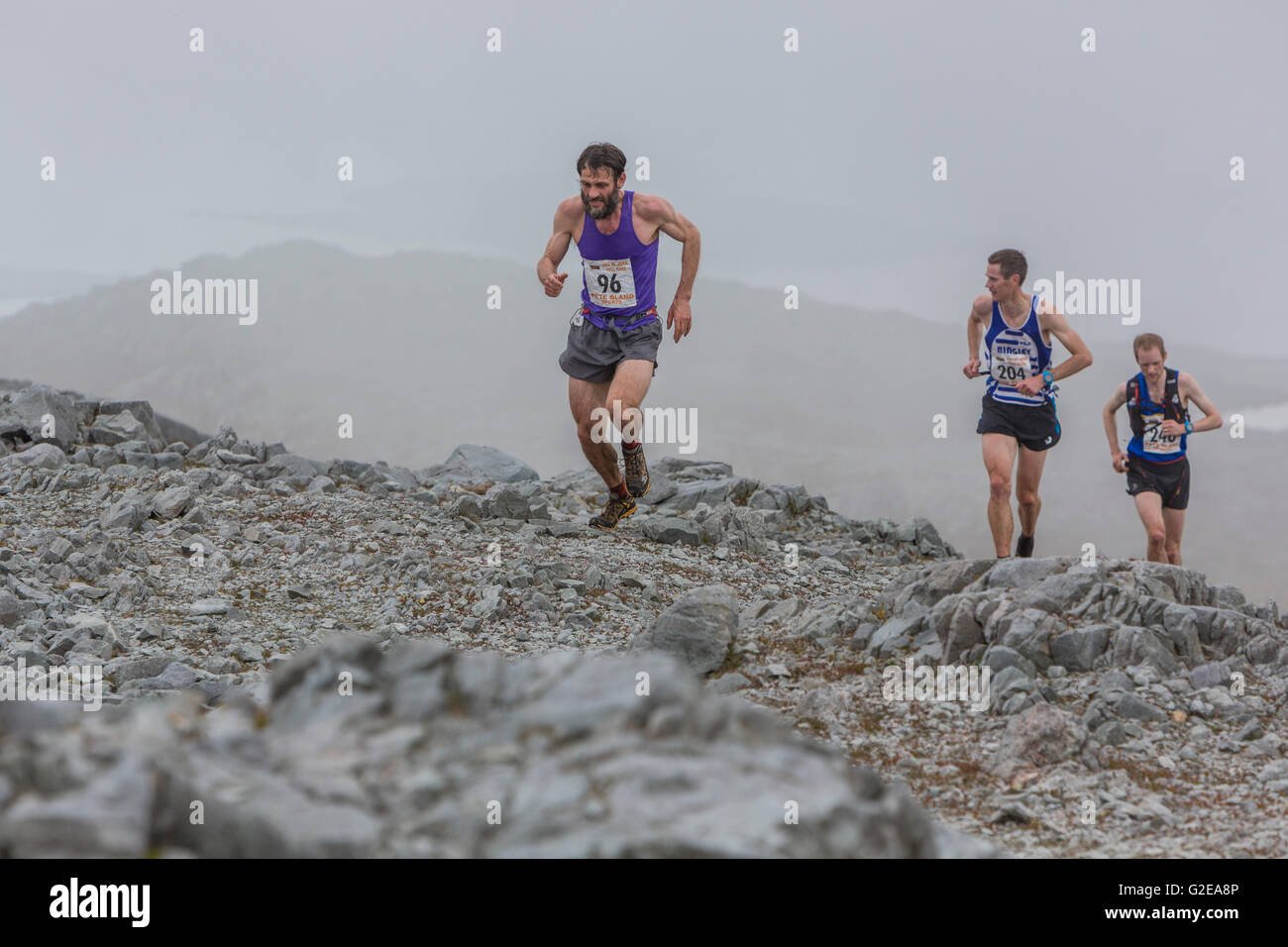 Jura, UK. 28th May, 2016. The Jura Fell Race is one of the toughest ...