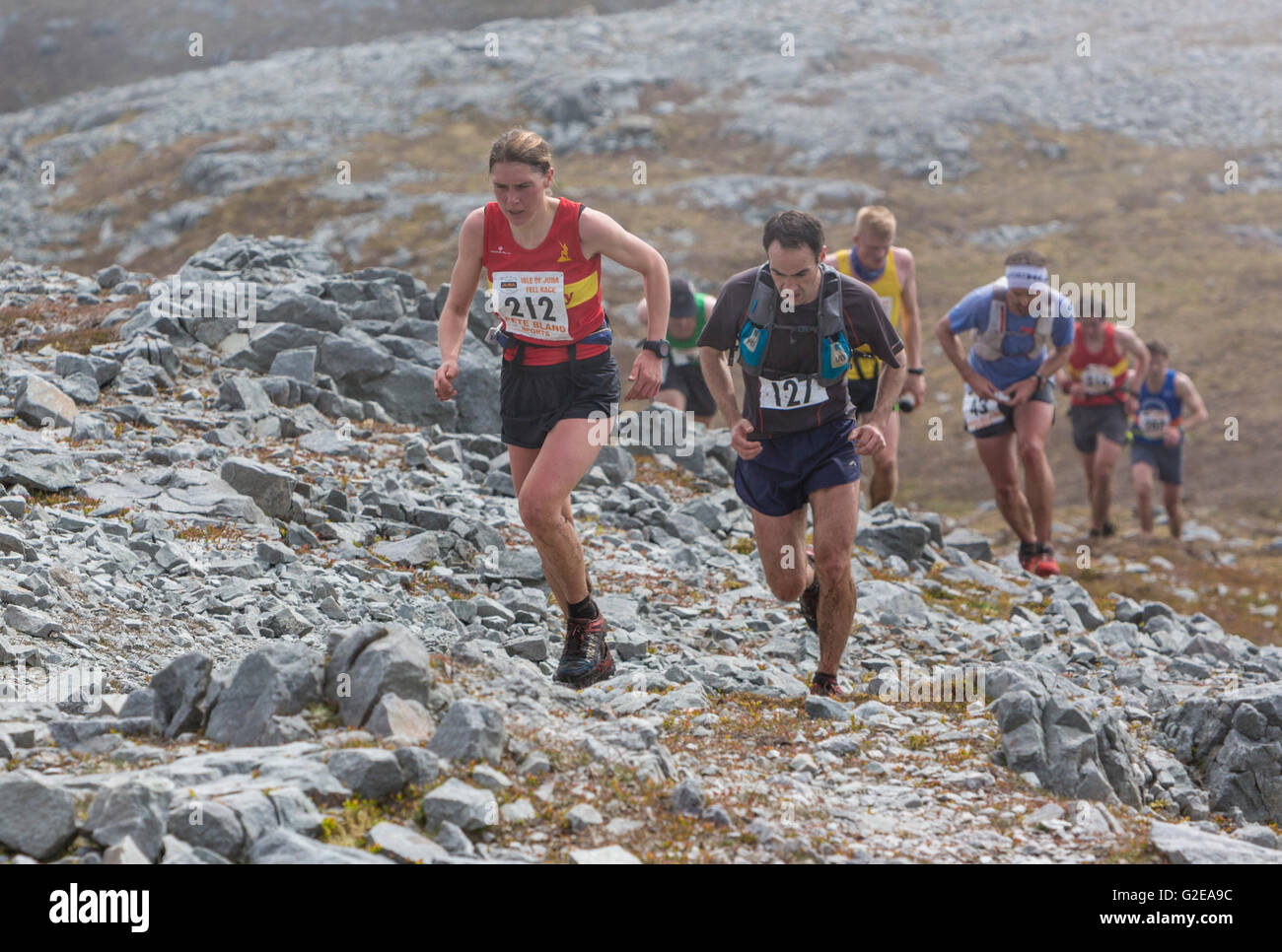 Jura, UK. 28th May, 2016. The Jura Fell Race is one of the toughest ...