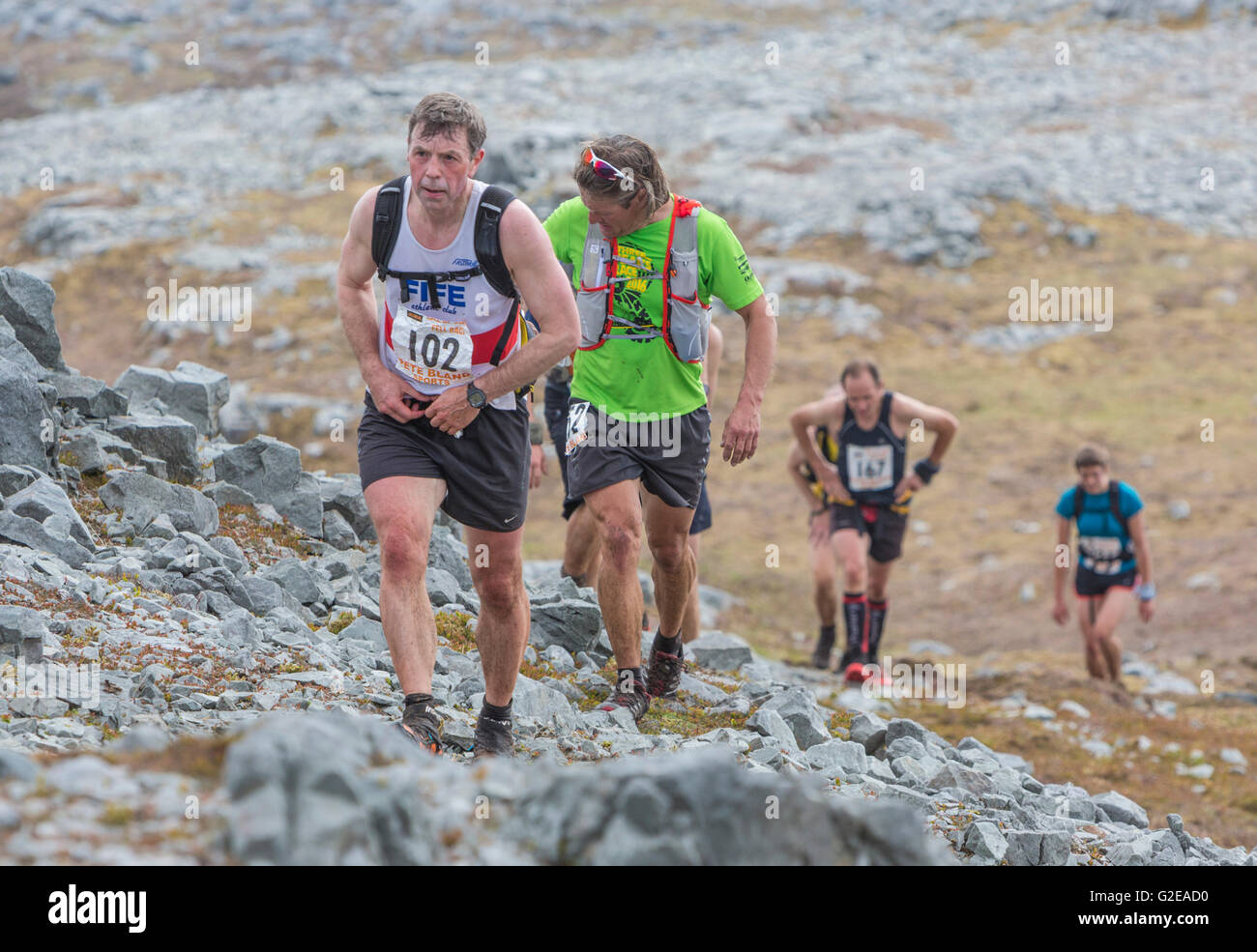 Jura, UK. 28th May, 2016. The Jura Fell Race is one of the toughest ...