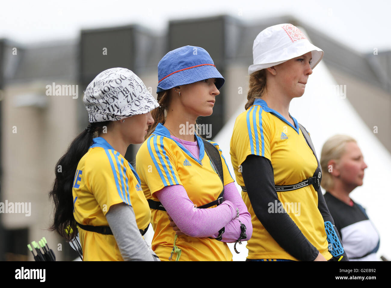 Gold medal winners hi-res stock photography and images - Alamy