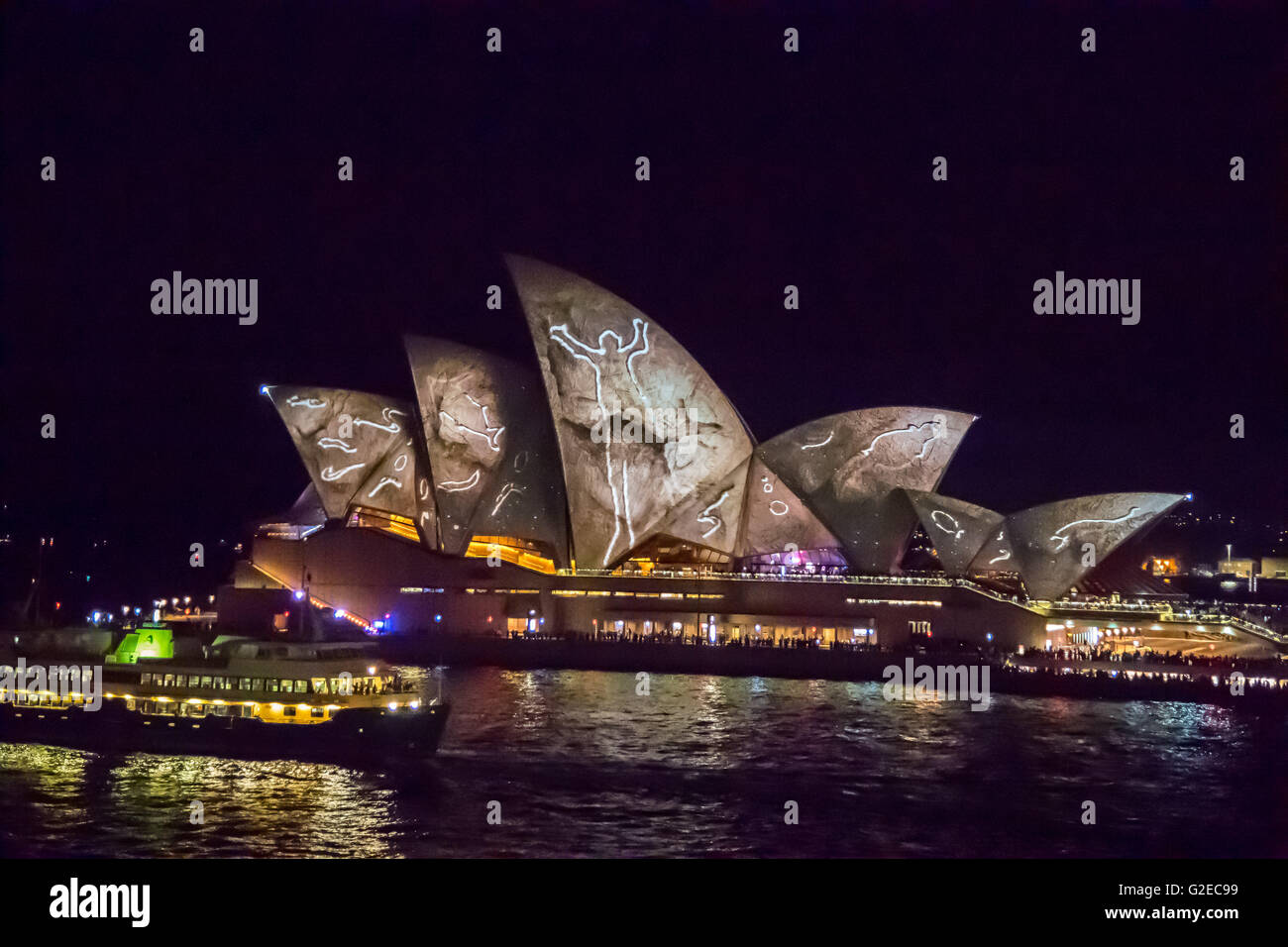 Sydney, Australia. 29th May, 2016. Vivid Sydney celebrated Australian ...