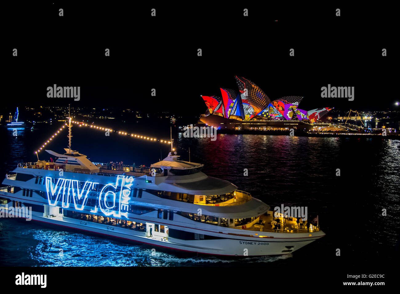 Sydney, Australia. 29th May, 2016. Vivid Sydney celebrated Australian ...