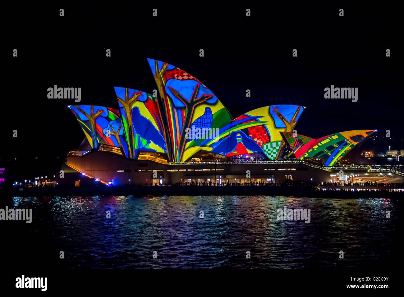 Sydney, Australia. 29th May, 2016. Vivid Sydney celebrated Australian ...