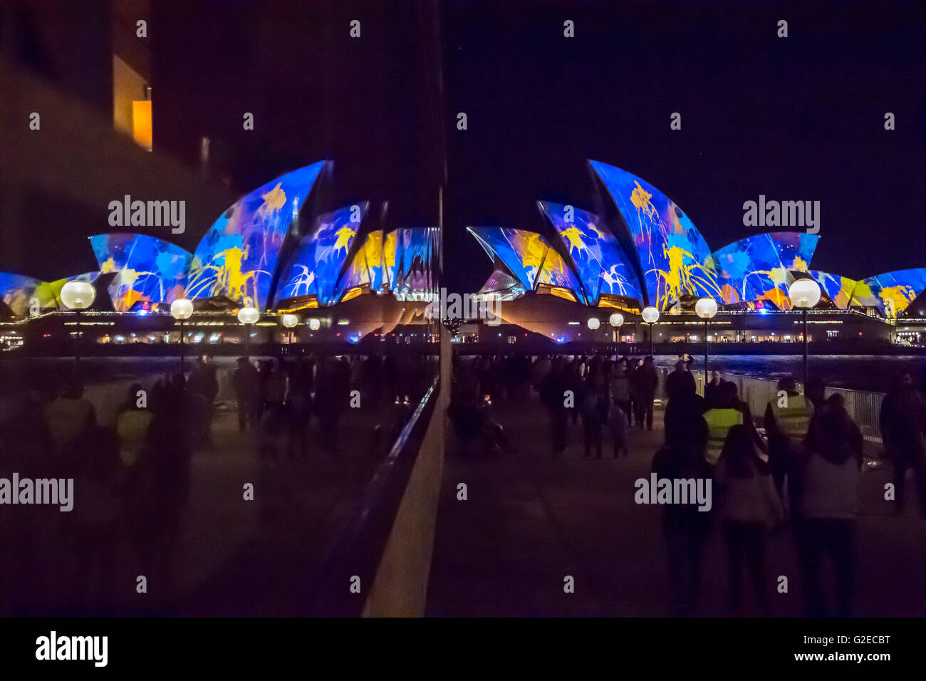 Sydney, Australia. 29th May, 2016. Vivid Sydney celebrated Australian ...