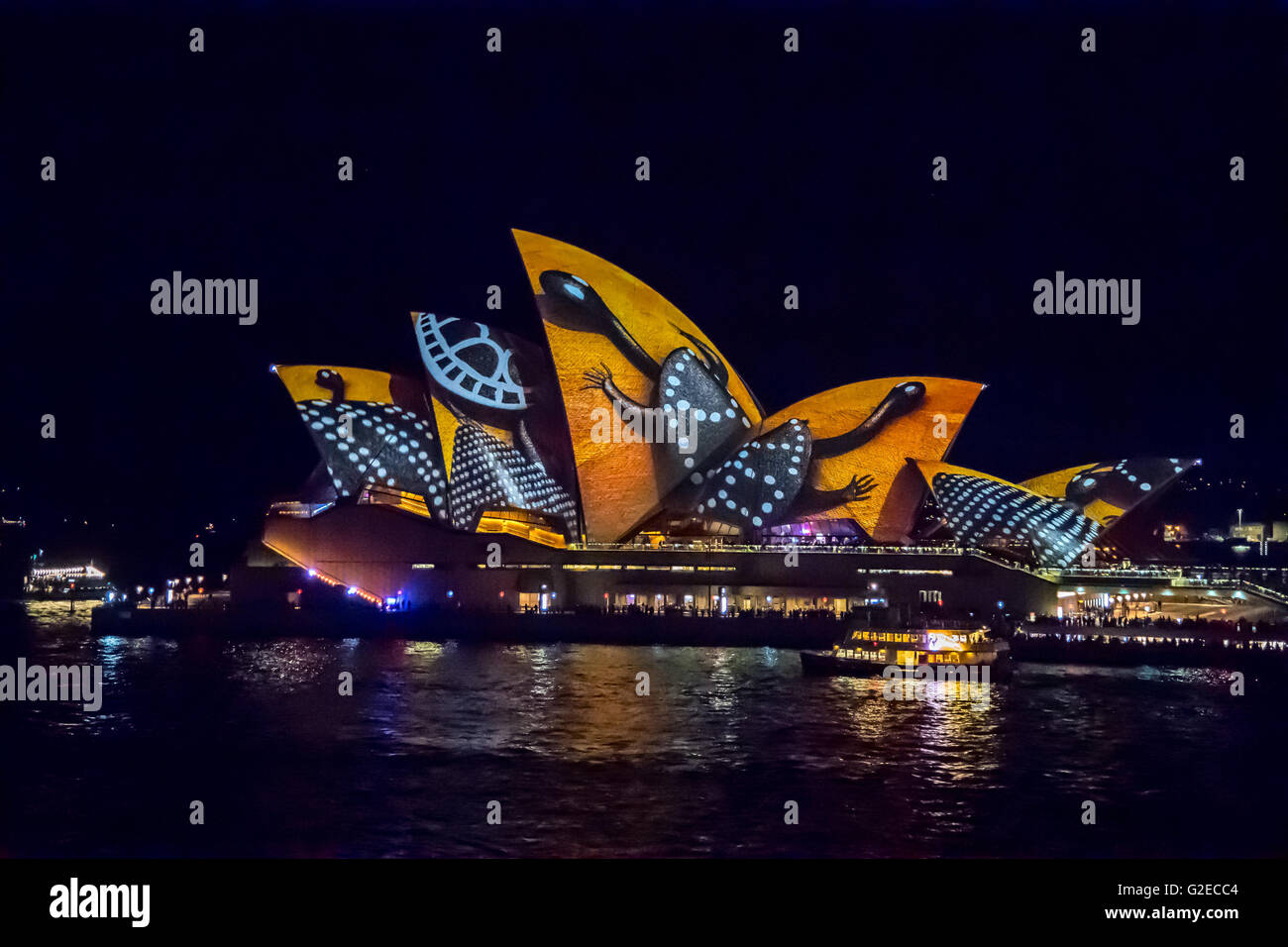 Sydney, Australia. 29th May, 2016. Vivid Sydney celebrated Australian ...