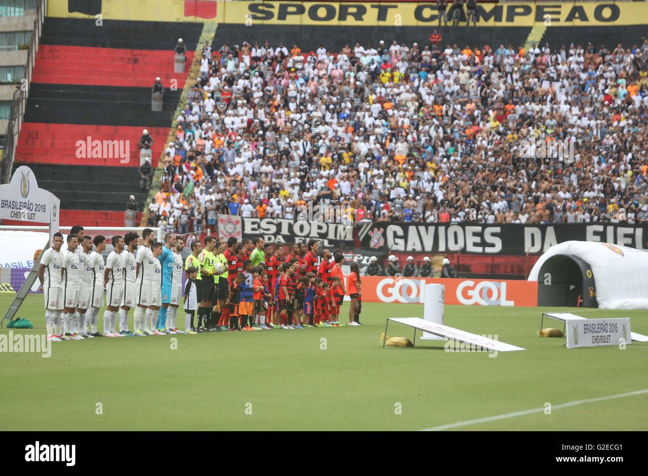 RECIFE, PE - 05/29/2016: SPORT X CORINTHIANS - Match between Sport vs ...