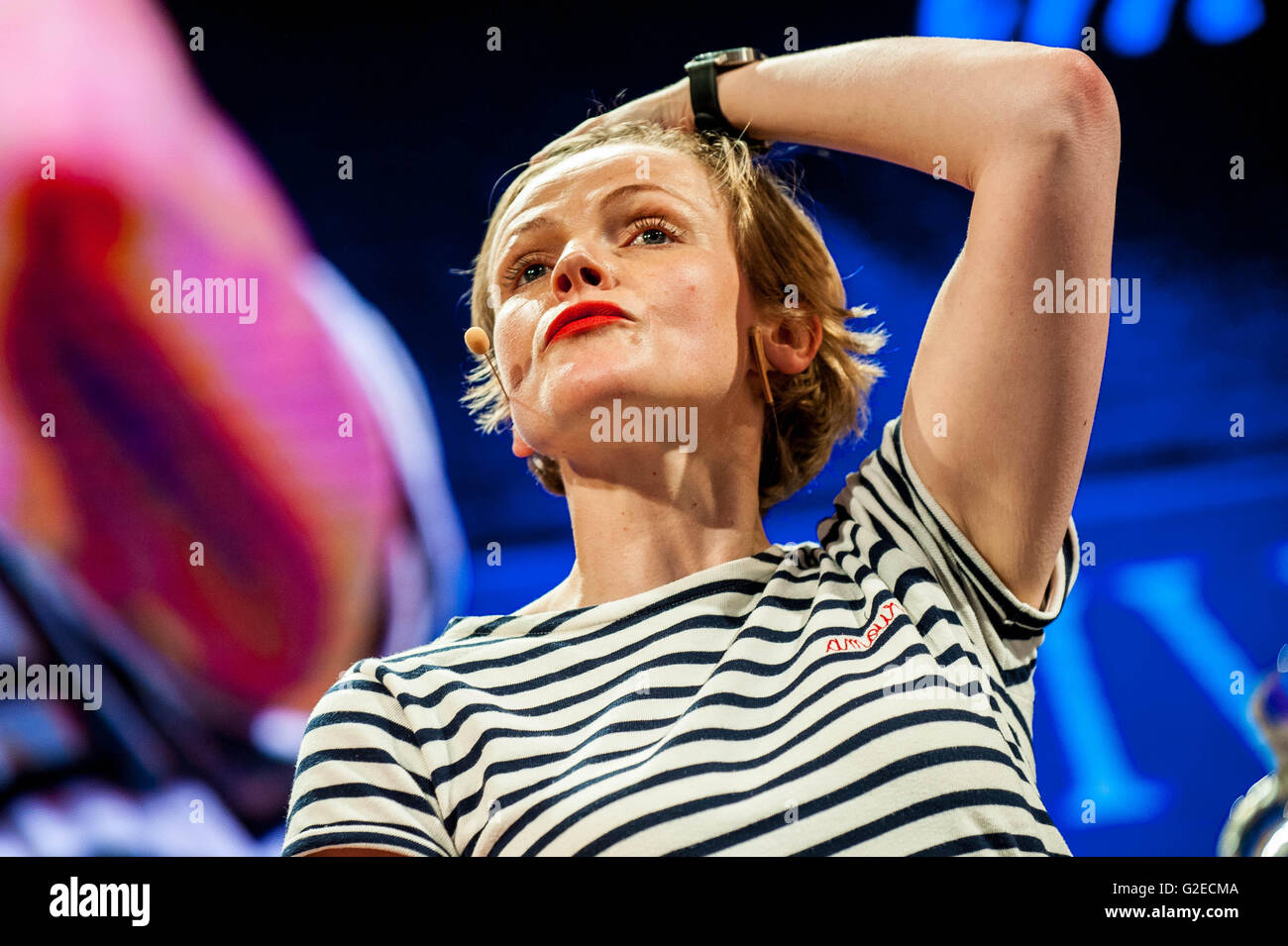 Hay on Wye, UK. Sunday 29 May 2016 Pictured:Maxine Peake Re: The 2016 ...