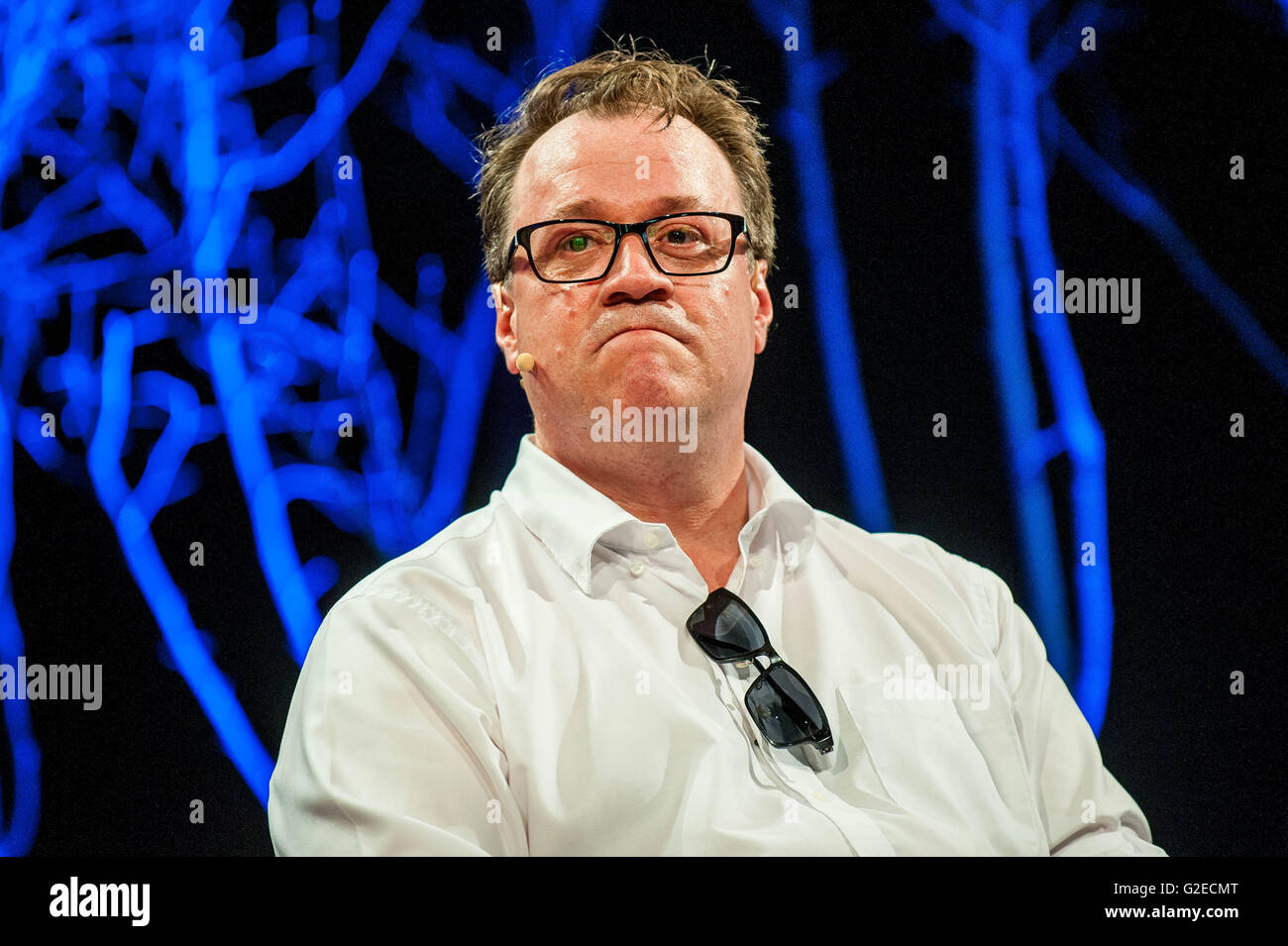Hay on Wye, UK. Sunday 29 May 2016 Pictured: Russel T Davies Re: The ...