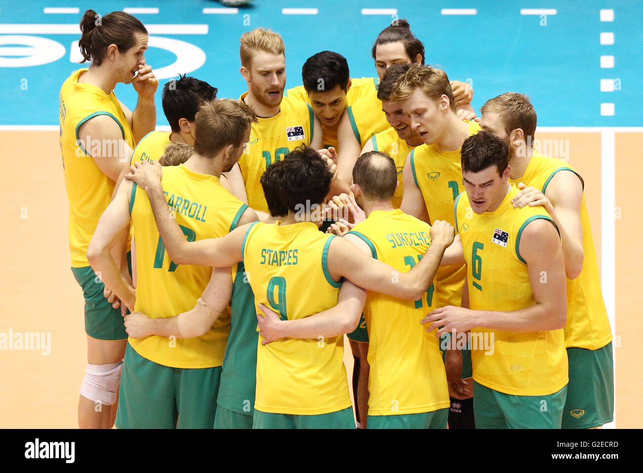 Venezuela mens volleyball team group hi-res stock photography and ...