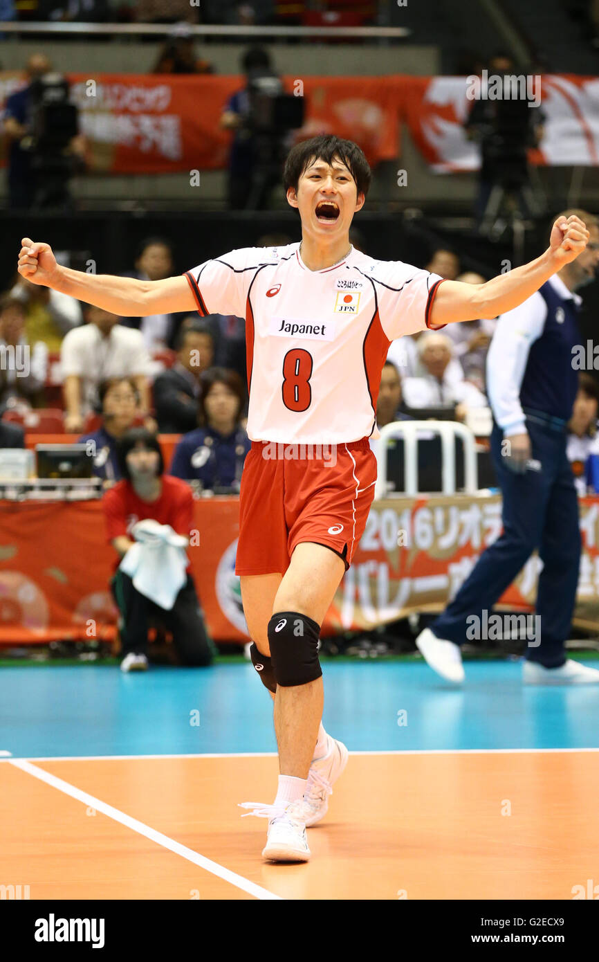 Tokyo Metropolitan Gymnasium, Tokyo, Japan. 29th May, 2016. Masahiro ...