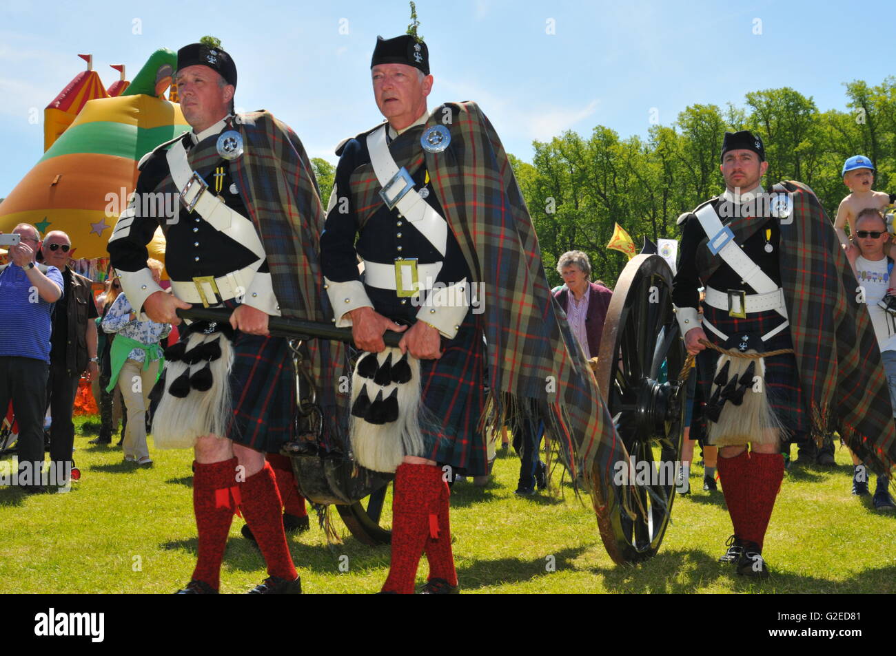 Blair Atholl, Perthshire, Scotland, UK. 29th May, 2016. The Atholl ...