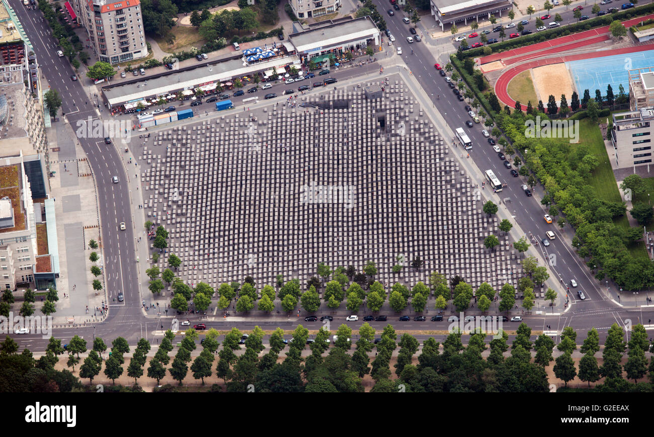 Berlin, Germany. 29th May, 2016. The memorial for the jews murdered in Europe, known as ...