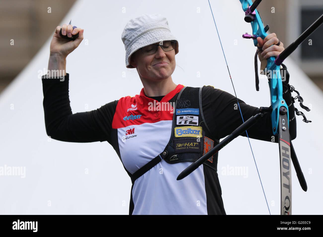 Nottingham, UK. 29th May, 2016. European Archery Championships Day Two ...