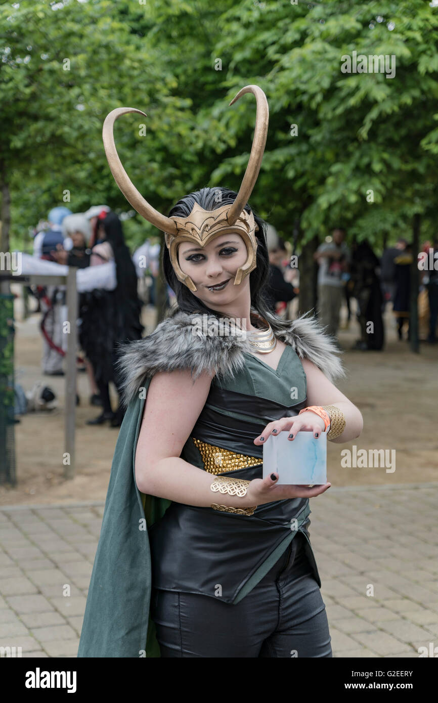 Mcm london comic con excel london hi-res stock photography and images ...