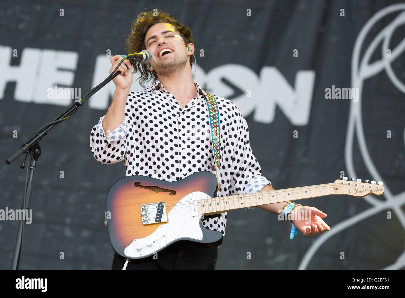 Napa, California, USA. 28th May, 2016. Bassist KEVIN RAY of Walk the ...