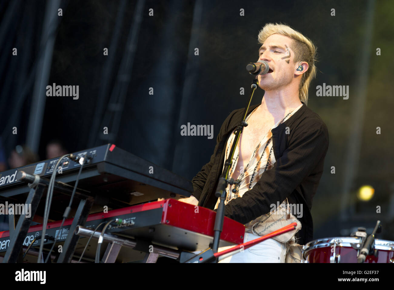 Napa, California, USA. 28th May, 2016. Musician NICHOLAS PETRICCA of ...