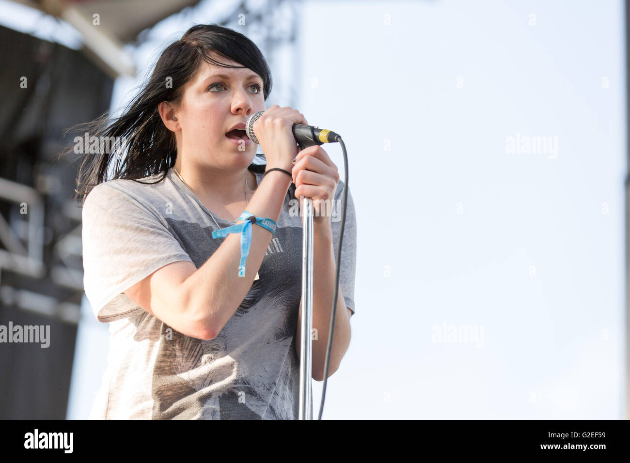 Napa, California, USA. 28th May, 2016. Singer K. FLAY performs live ...