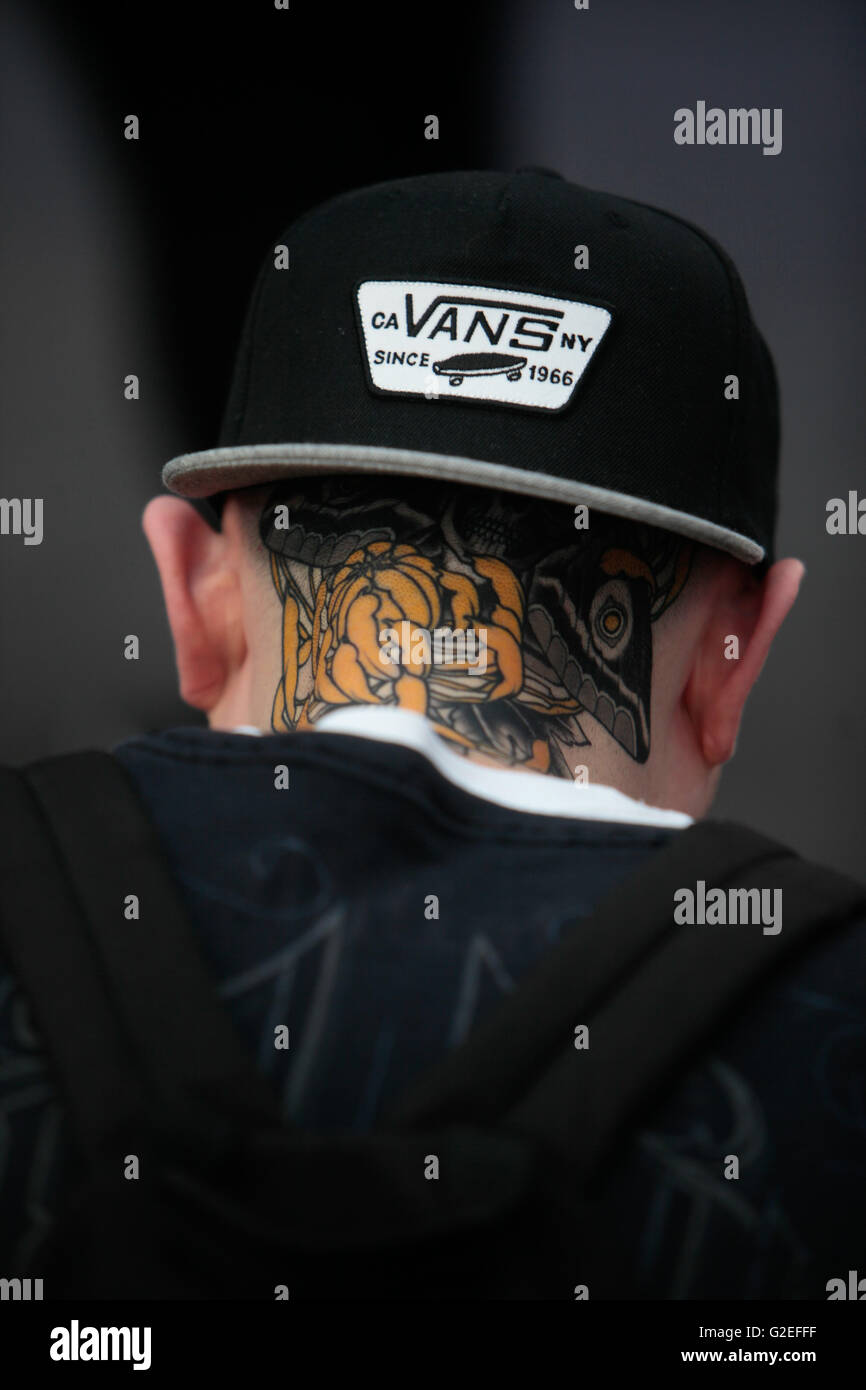 London.UK 29 May.2016 The Great British Tattoo Show come to and end ...