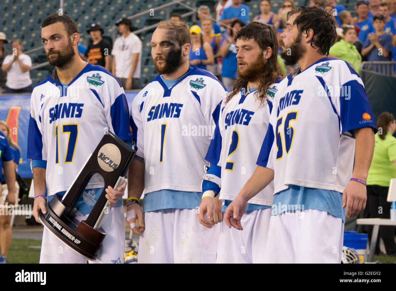 May 29, 2016: Limestone Saints midfielder Colton Watkinson (17 ...